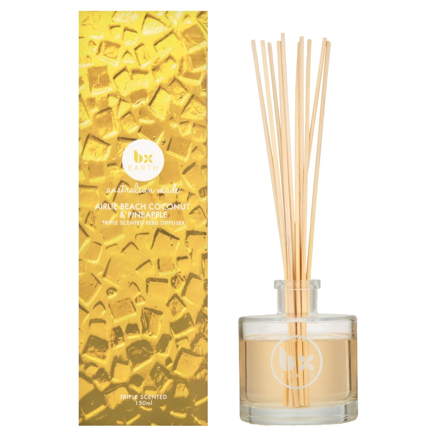 Airlie Beach Coconut and Pineapple Reed Diffuser — BX Earth – bxearth